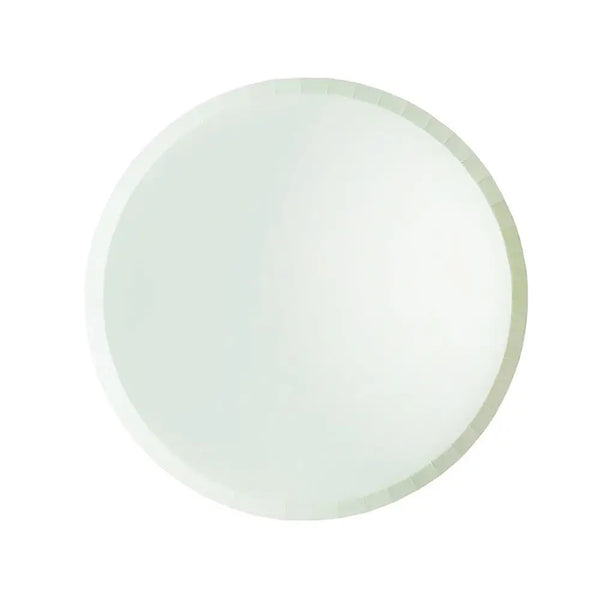 PLATES SMALL - GREEN PISTACHIO SHADE DESSERT - Bon + Co. Party Studio Inc.